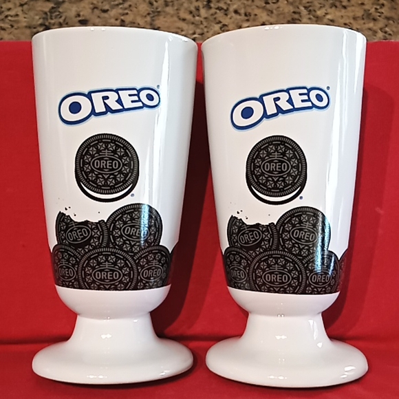 Oreo | Kitchen | Oreo Cookie Ceramic Ice Creammilkshake Tumbler Set Of ...